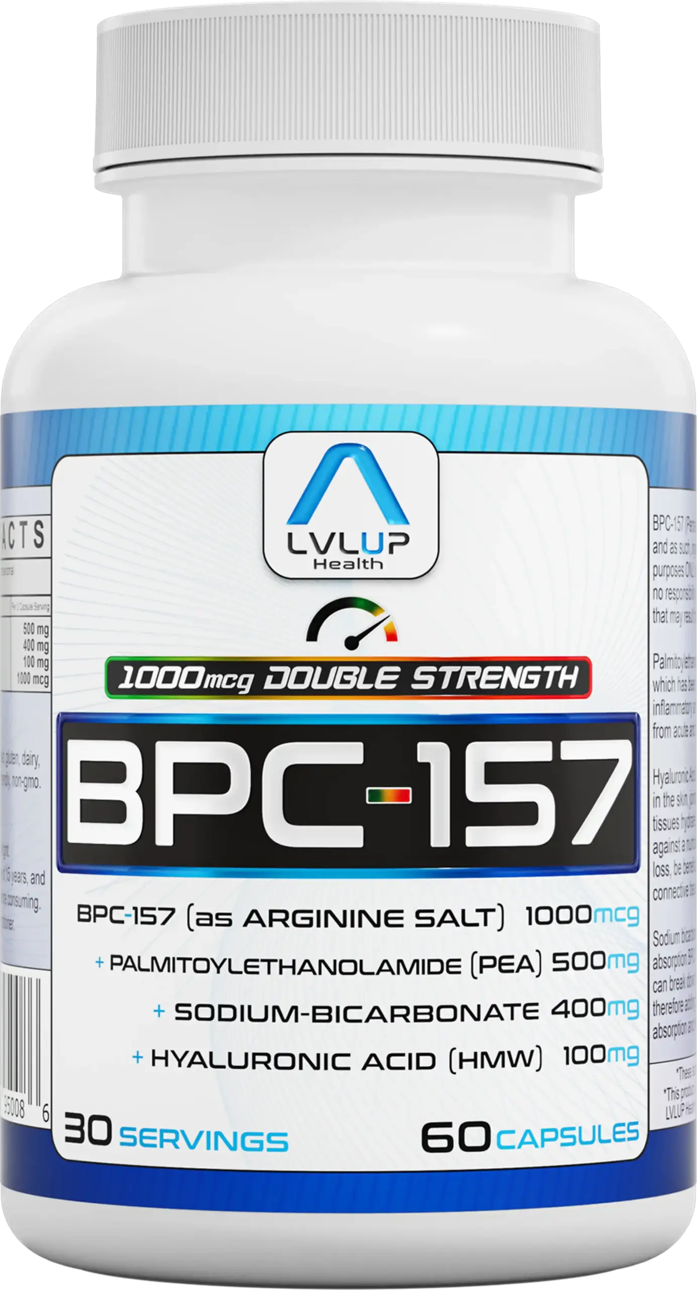 BPC-ARG Double Strength - LVLUP Labs